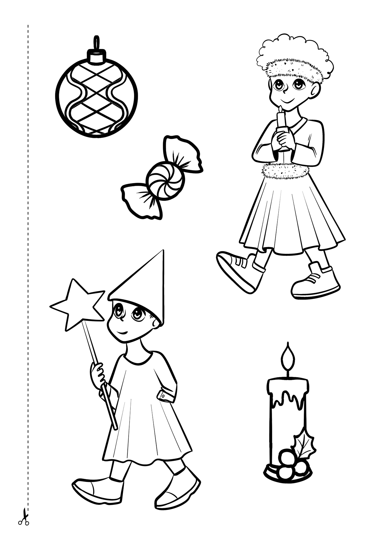 tankom: Bilder till luciatåg | moodle